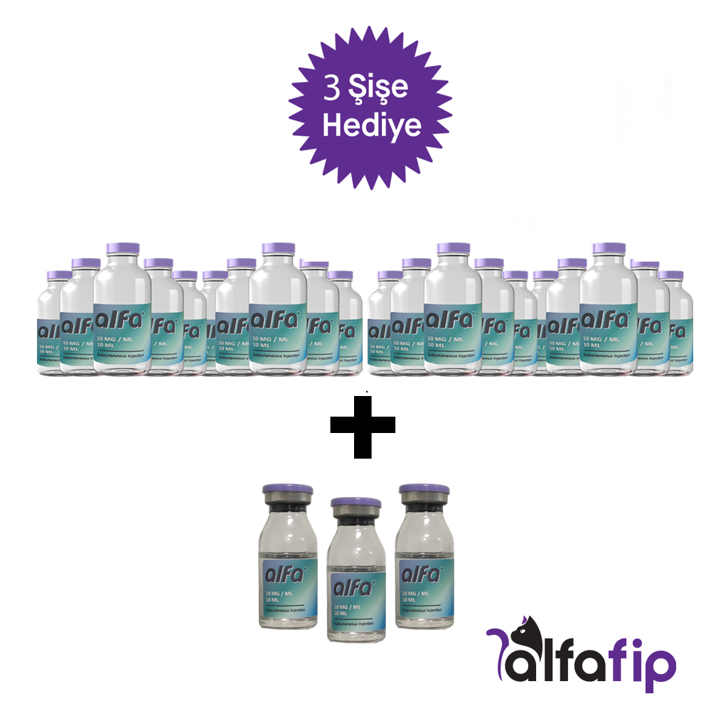 GS-441524 (20+3 şişe) 10 mg/ml konsantrasyon 10 ml Enjeksiyon Fip İlacı ...